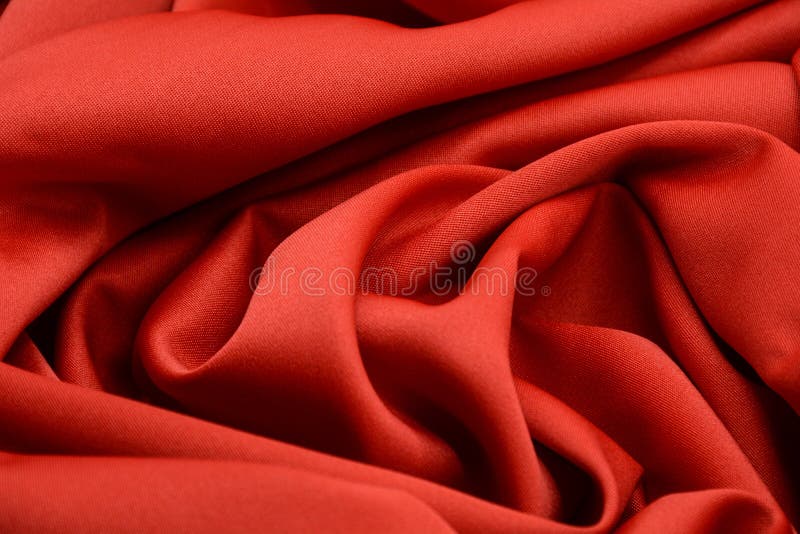 Red luxury fabric texture. stock photo. Image of soft - 164909742