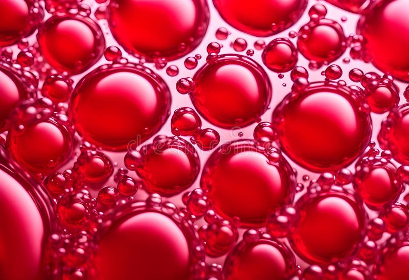 Red Macro Bubbles,Backgrounds, Abstract Backgrounds, Soda, Red Stock ...
