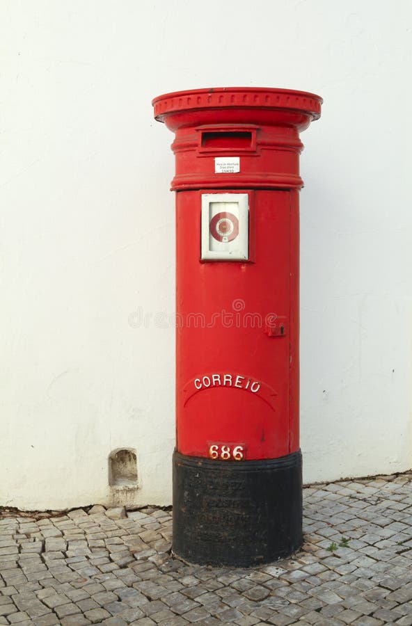 Red mailbox stock photo. Image of drop, vacation, mailbox - 21798622