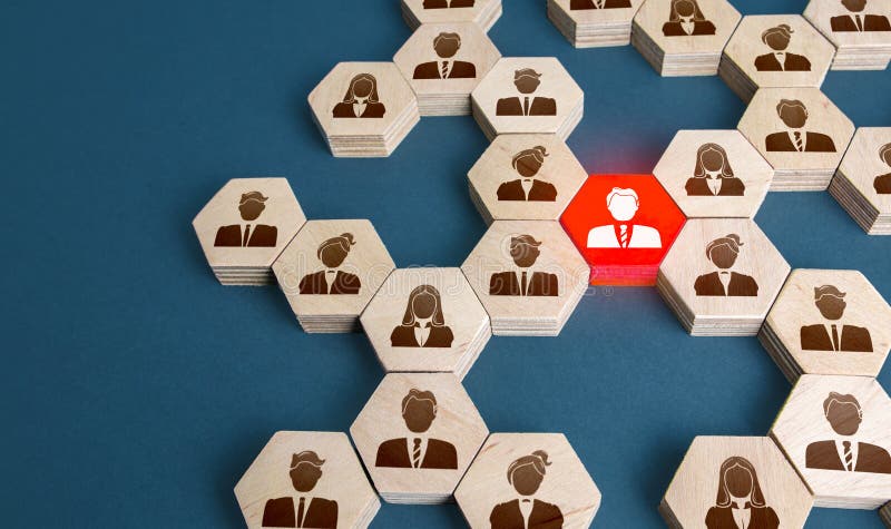 Red Man in the General Structure of People`s Connections. a Key ...