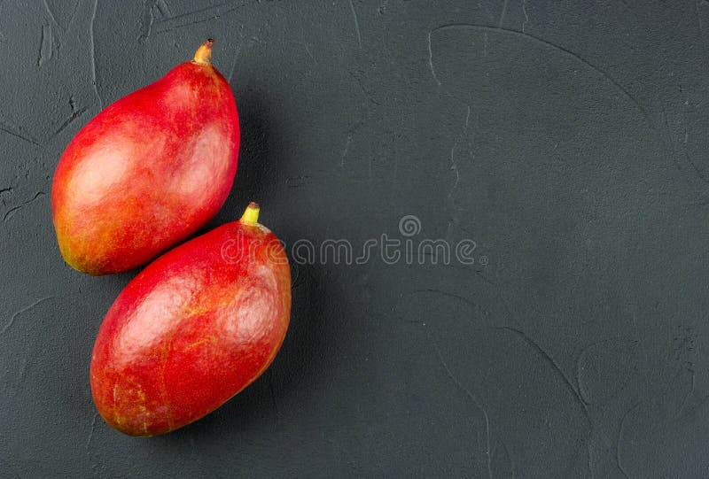 Red mango fruit stock photo. Image of nutrition, closeup - 173524252