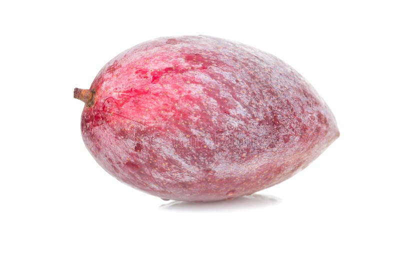 Red mango fruit stock image. Image of food, organic, tasty - 41178215