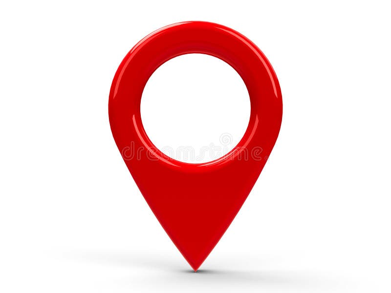 Red map pointer stock illustration. Illustration of internet - 84486102