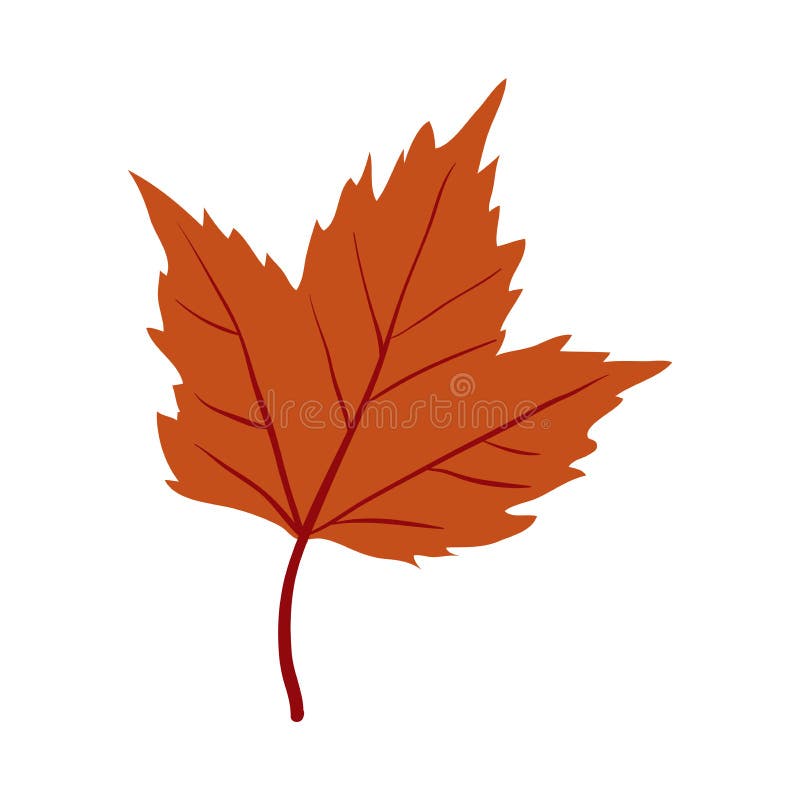 Orange Maple Leaves Clip Art
