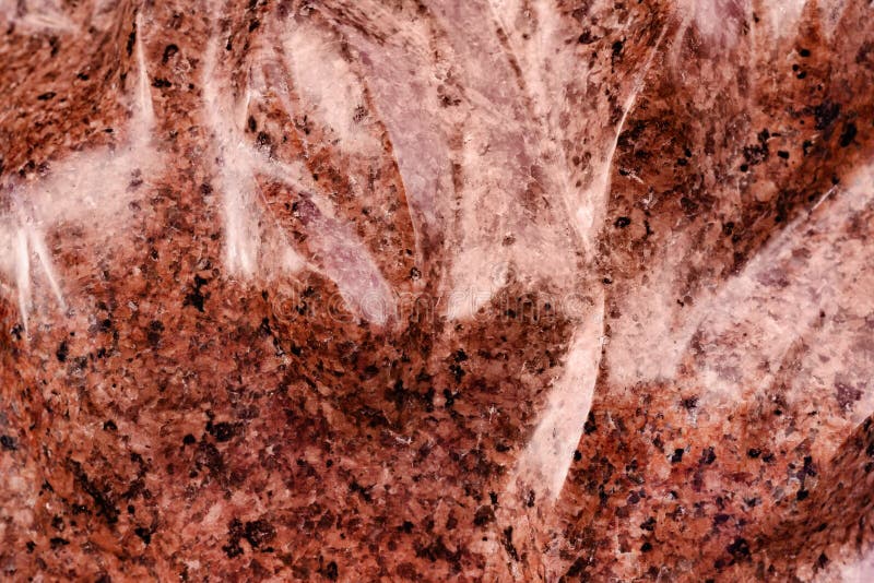 Red Marble Close-up Texture Background. Stock Photo - Image of nature ...