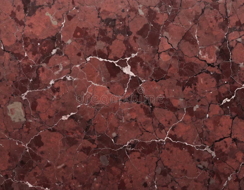Red Marble Texture with Subtle Gray Swirls Stock Illustration ...