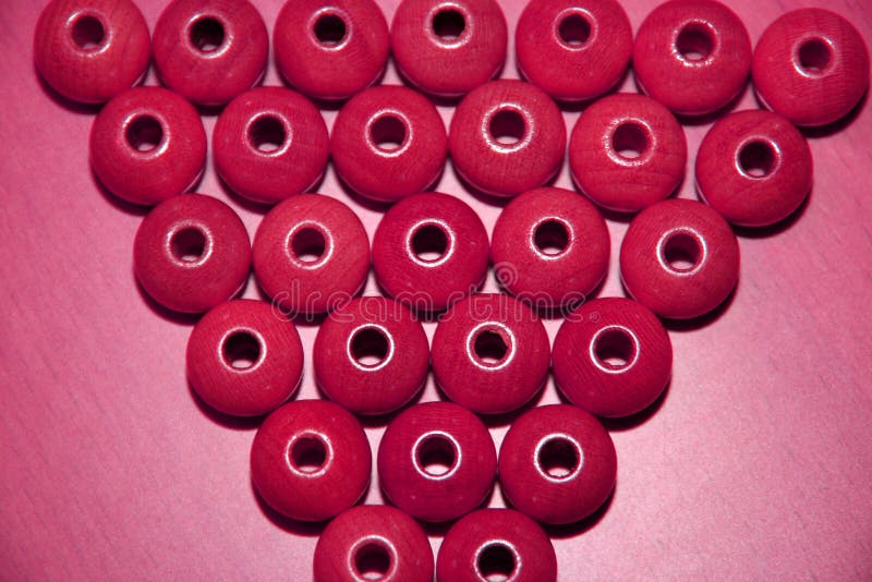 Red marbles stock image. Image of wood, circle, sorted - 148037119