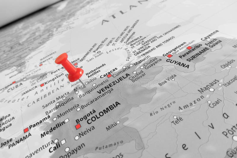 Venezuela Puerto Rico Map Stock Photos - Free & Royalty-Free Stock ...