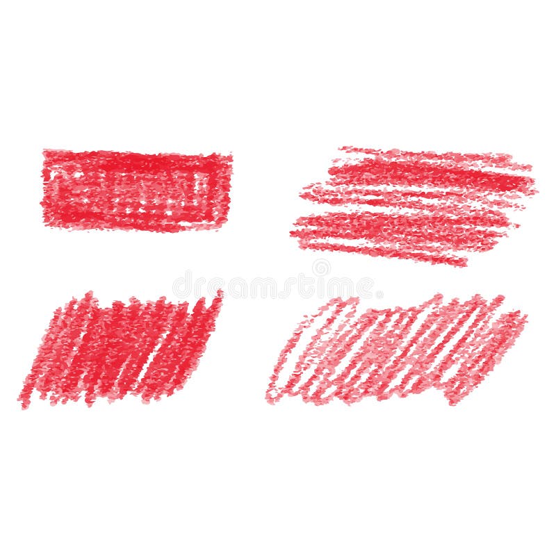 Red Marker Pen Highlighter Element. Vector Illustration Stock Photo ...