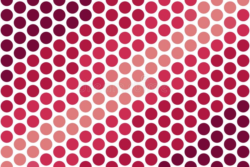 Red Maroon Circular Dot Pattern on Textured Background. Abstract Design ...