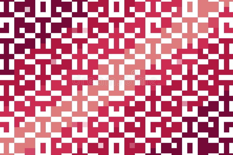 Red Maroon Pixelated Abstract Pattern with Digital Mosaic Effect ...