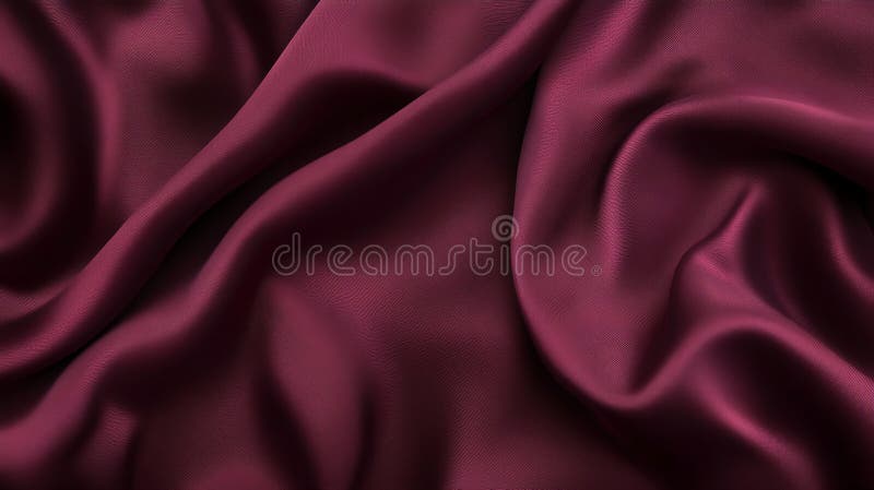 Red Maroon Satin Fabric with Soft, Smooth Texture, Perfect for Luxury ...