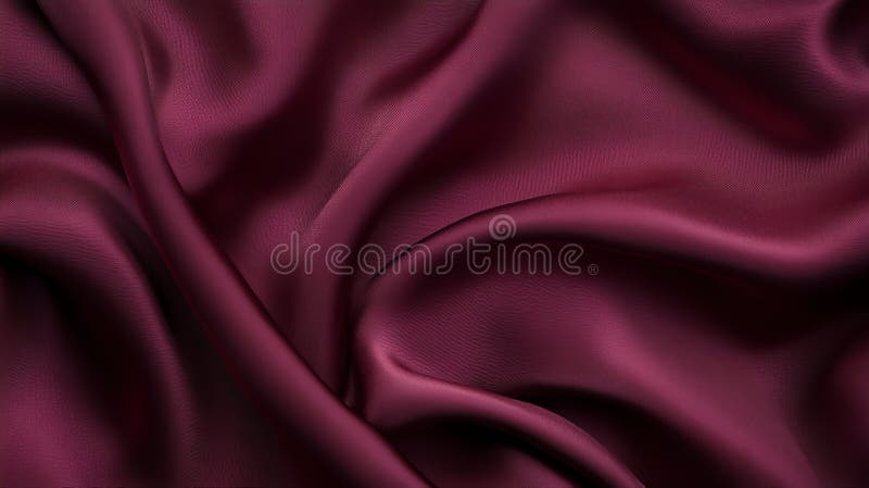 Red Maroon Satin Fabric with Soft, Smooth Texture, Perfect for Luxury ...