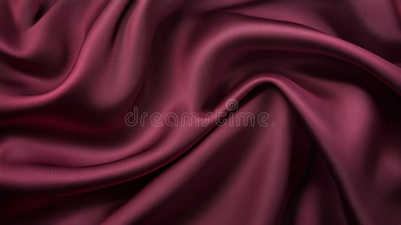 Red Maroon Satin Fabric with Soft, Smooth Texture, Perfect for Luxury ...
