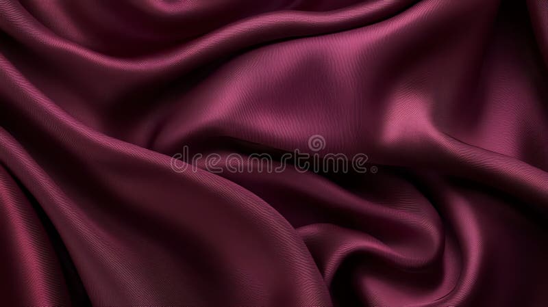 Red Maroon Satin Fabric with Soft, Smooth Texture, Perfect for Luxury ...