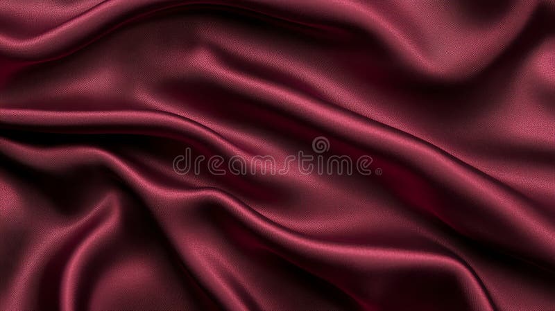 Red Maroon Satin Fabric with Soft, Smooth Texture, Perfect for Luxury ...