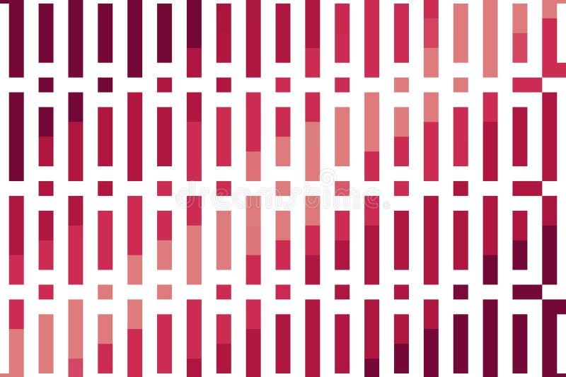 Red Maroon Vertical Pixel Pattern with Gradient Bar Grid Design ...