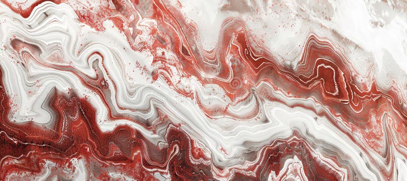 Red Maroon White Marble Texture Waves Background Stock Illustration ...