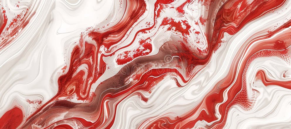 Red Maroon White Marble Texture Waves Background Stock Illustration ...