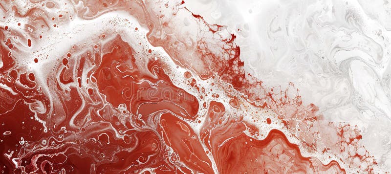 Red Maroon White Marble Texture Waves Background Stock Illustration ...