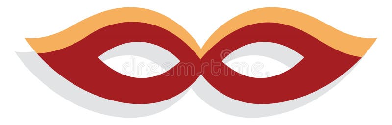 Red mask, icon icon stock vector. Illustration of doctor - 259788839