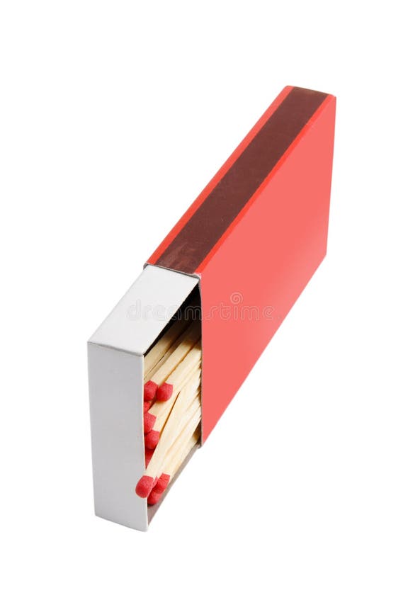 Red matches. stock image. Image of tool, flammable, stick - 18634993
