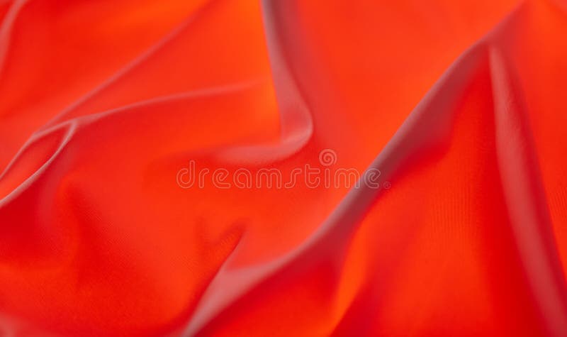 Red Material As an Abstract Background. Stock Photo - Image of soft ...