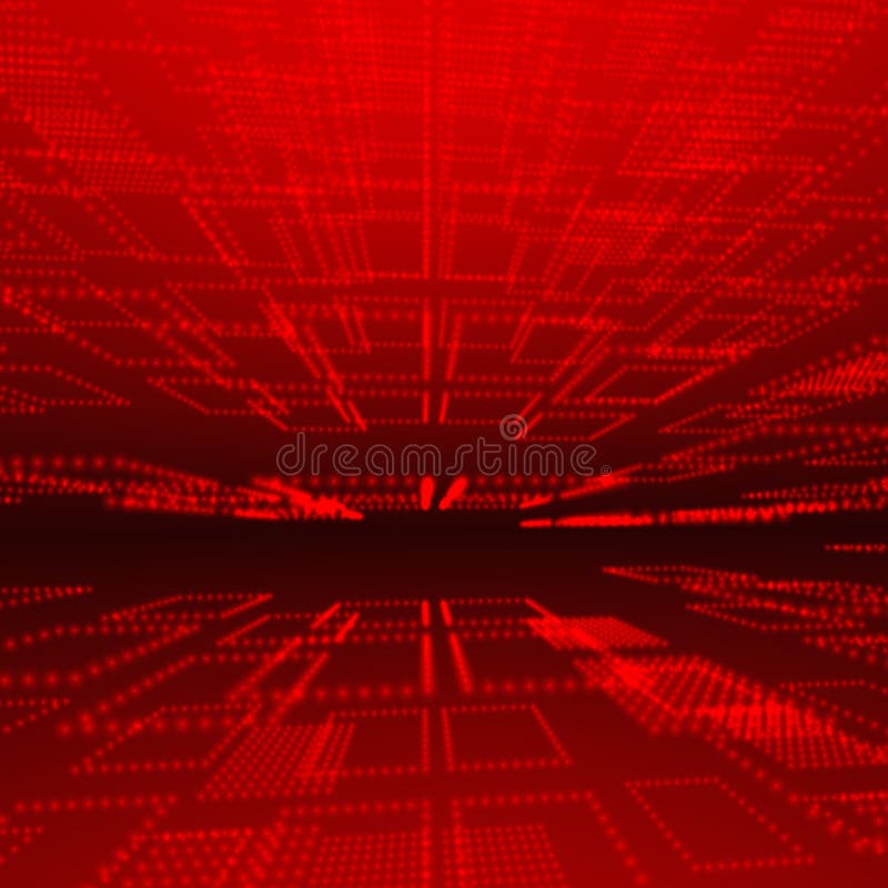 Red Matrix Wallpaper
