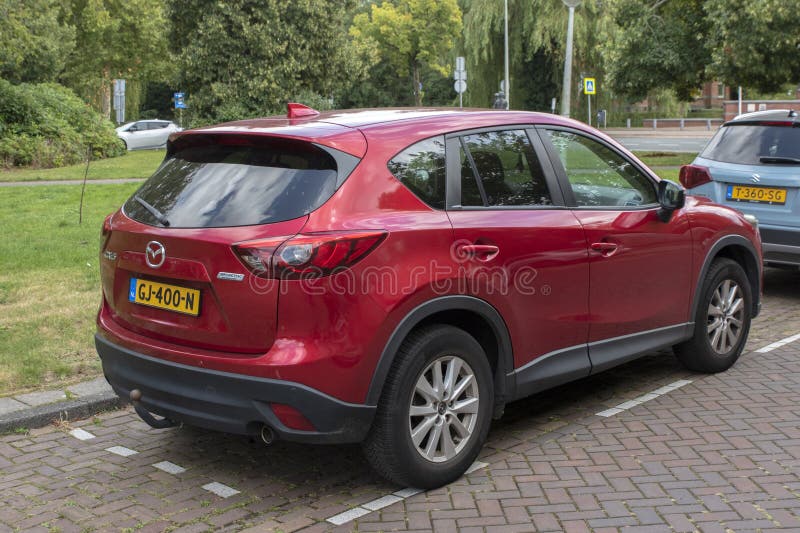 A Red Mazda CX-5 at Amsterdam the Netherlands 23-5-2024 Editorial Stock ...