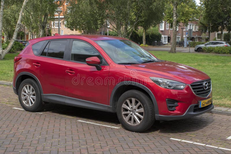 A Red Mazda CX-5 at Amsterdam the Netherlands 23-5-2024 Editorial ...