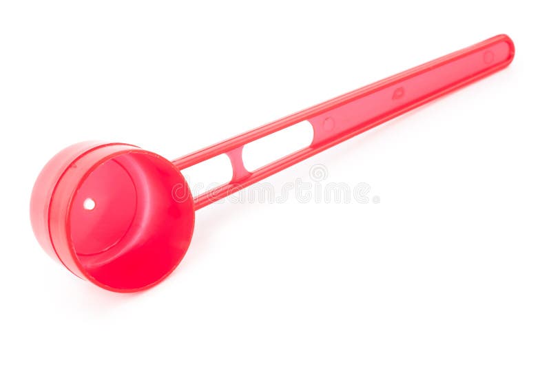 Red measuring spoon stock photo. Image of teaspoon, tool - 81662736