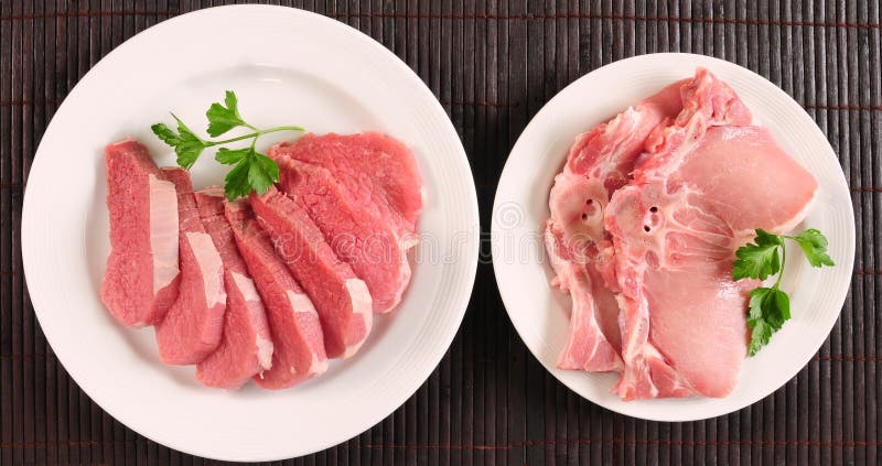 Red meat stock image. Image of natural, cooking, tomatoes - 12051679