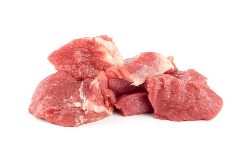 Red meat isolated stock photo. Image of background, fillet - 15888676