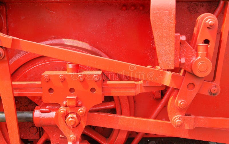 Red mechanics stock photo. Image of abstract, steam, mechanics - 977660