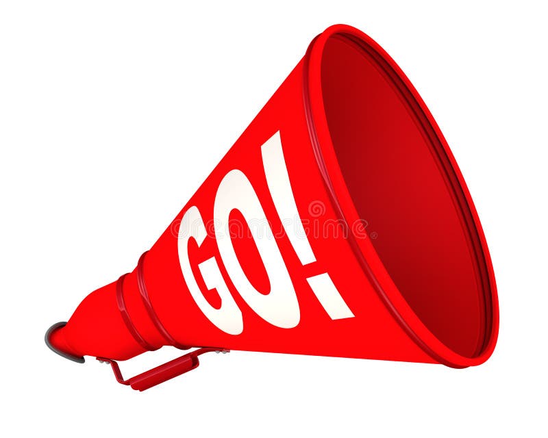 Wow! Labeled megaphone stock illustration. Illustration of sound ...