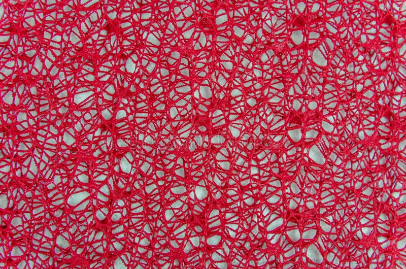 Red Mesh Background on a White Background Stock Photo - Image of ...