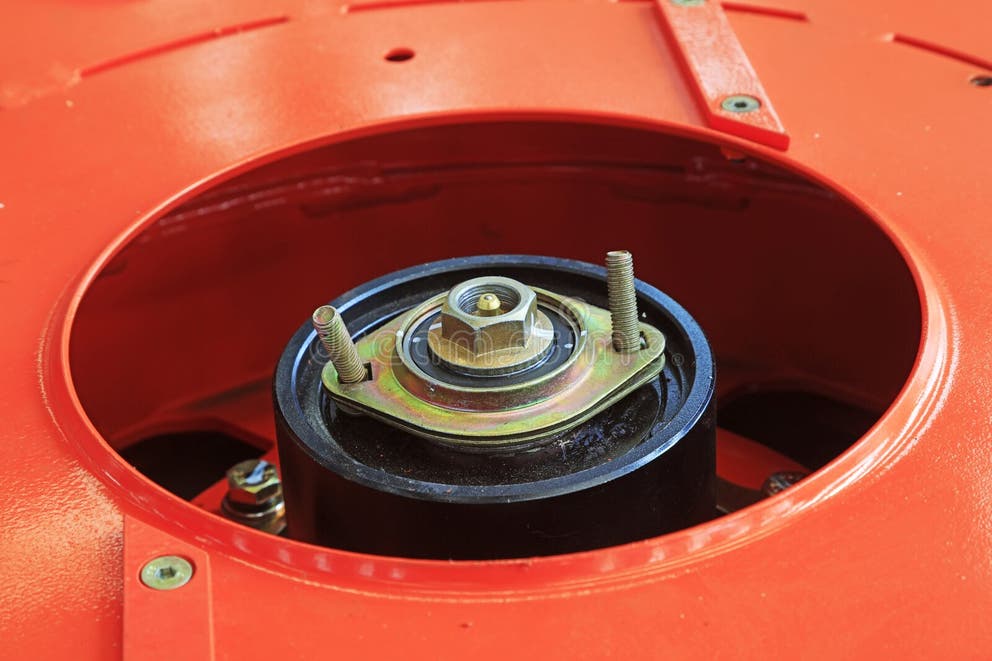 Red metal fasteners stock photo. Image of production - 364037598