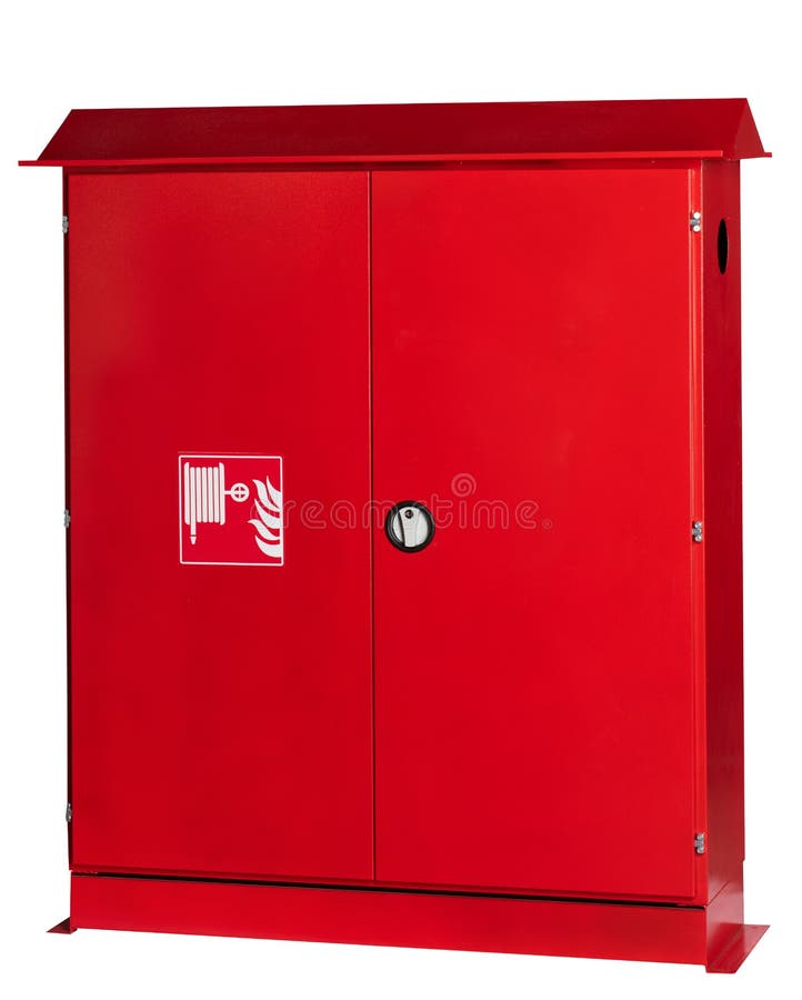 Fire Cabinet and Fire Extinguisher in the Underground Garage Stock ...