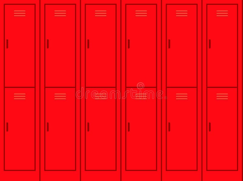 Lockers wall pattern stock vector. Illustration of secondary - 125540846