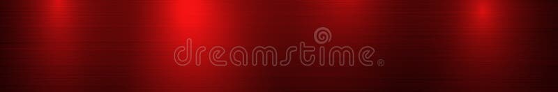 Red Metal Panorama Texture with Reflection Stock Illustration ...