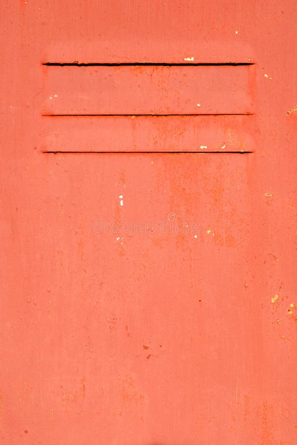 Red metal rusty door stock image. Image of paint, stain - 40700617