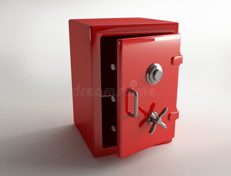 Bank safe stock illustration. Illustration of banking - 13154527