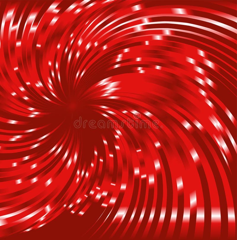 Red Metal Swirl Vector Abstraction Stock Vector - Illustration of ...