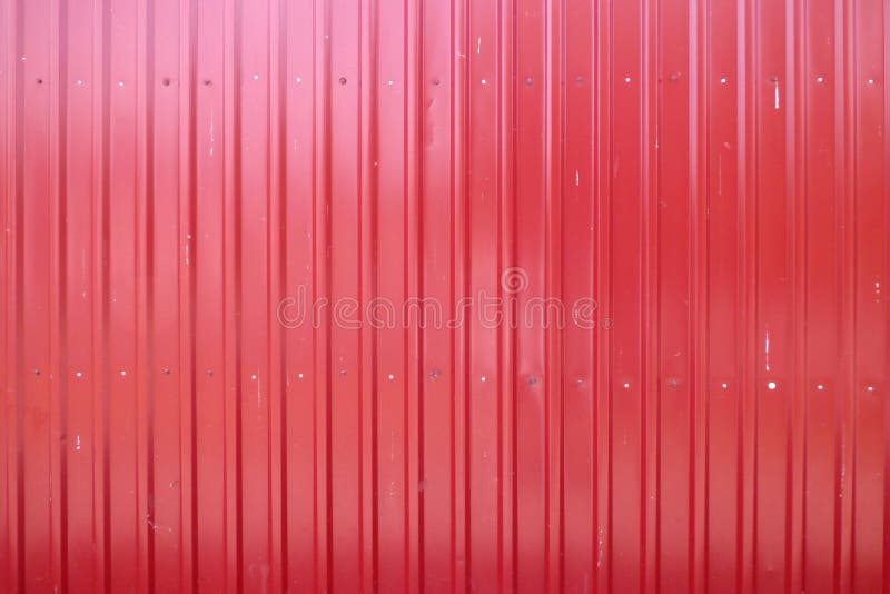 Red Metal Texture, Corrugated Steel Background Stock Image - Image of ...