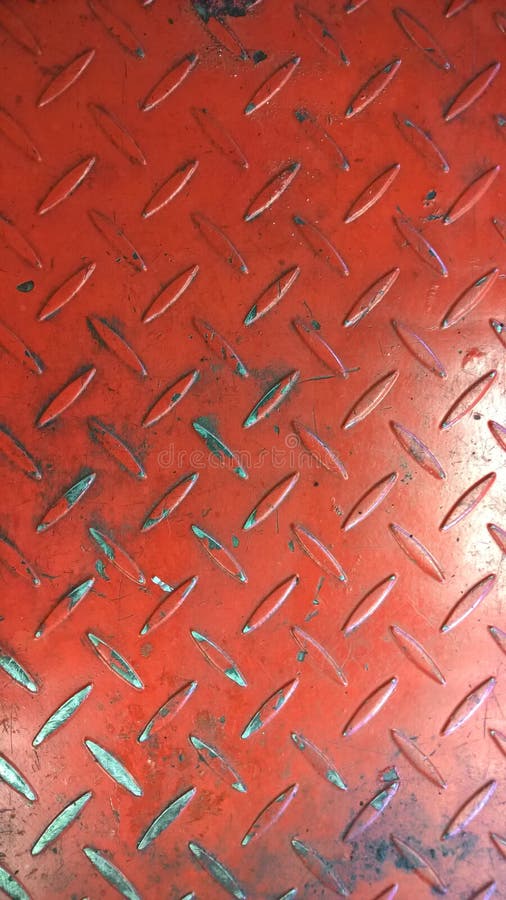 Red metal texture stock photo. Image of steel, metal - 100597620