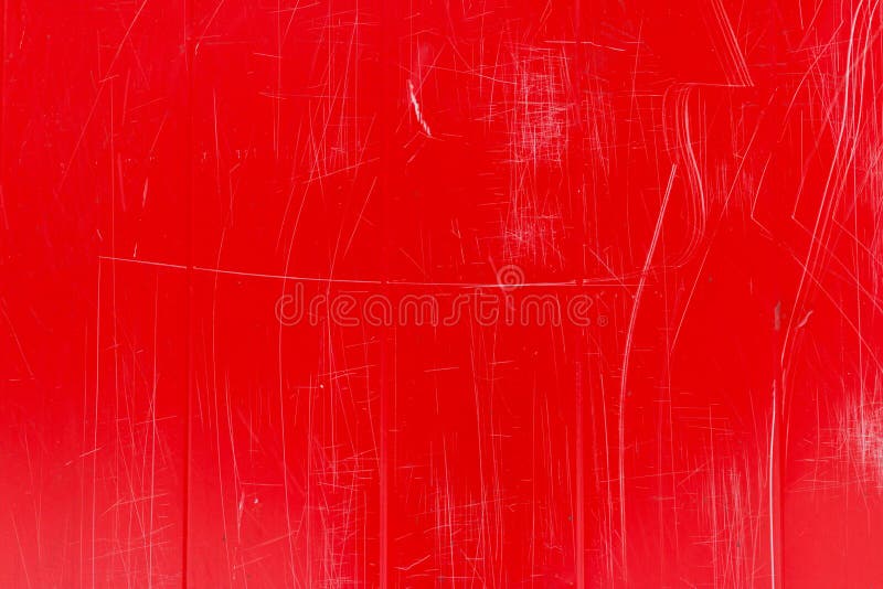 Red Metal Texture with Scratches Stock Photo - Image of design, brown ...