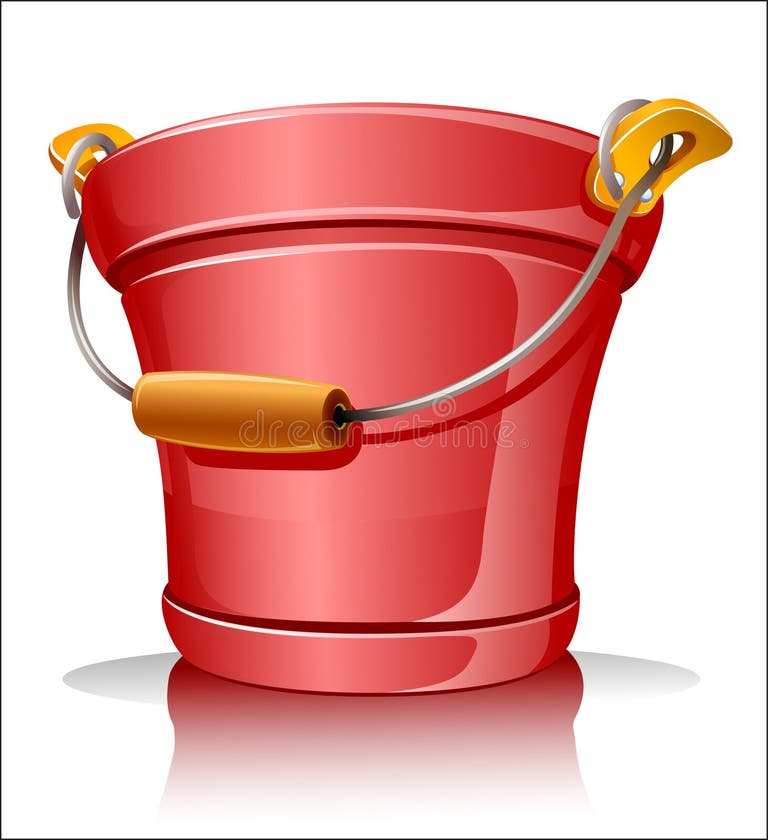 Metallic Pail Stock Illustrations – 1,860 Metallic Pail Stock ...