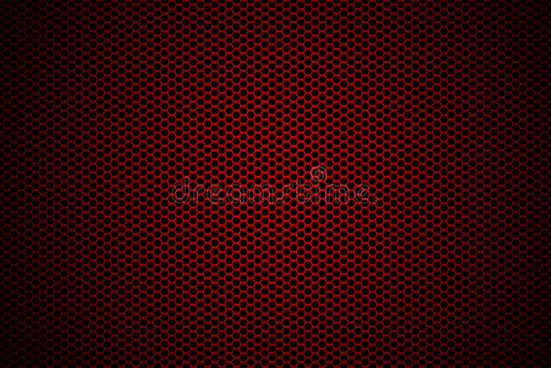 Red Metallic Mesh Background Texture Stock Illustration - Illustration ...