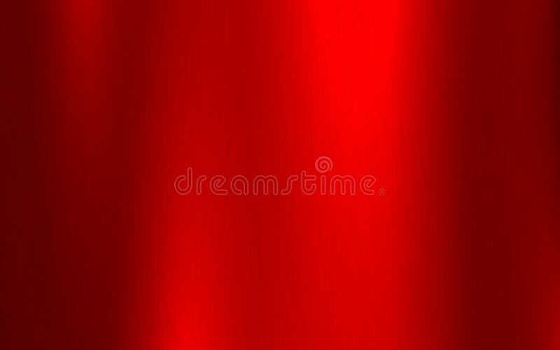 Red Metallic Radial Gradient with Scratches. Red Foil Surface Texture ...