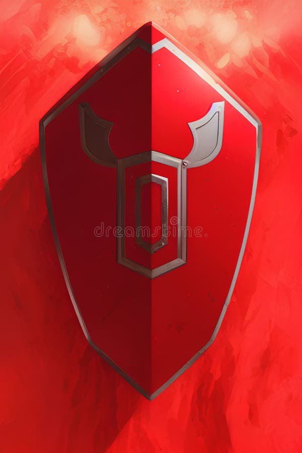 Generative AI Shield- stock illustration. Illustration of icon - 279561384
